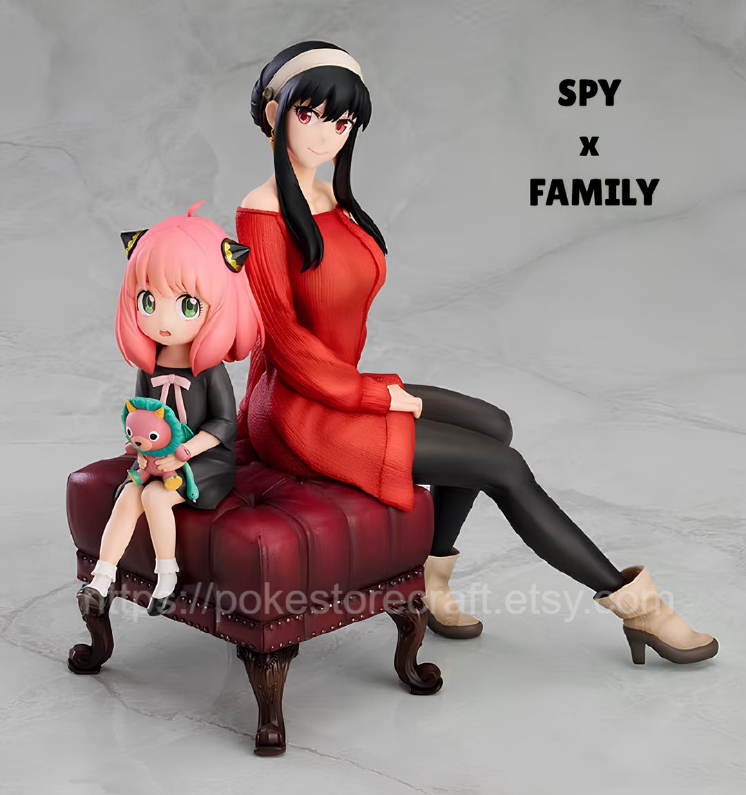 SPY X FAMILY Figure / 15cm, 5.9 Inches / Anya & Yor / Decoration / Anya ...