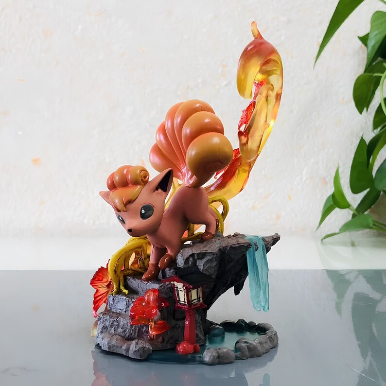 15 Cm Figurine of ALOLAN VULPIX & VULPIX / Alolan Vulpix and Vulpix ...