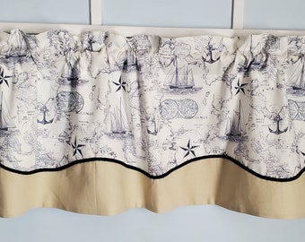 Nautical Valance - Etsy