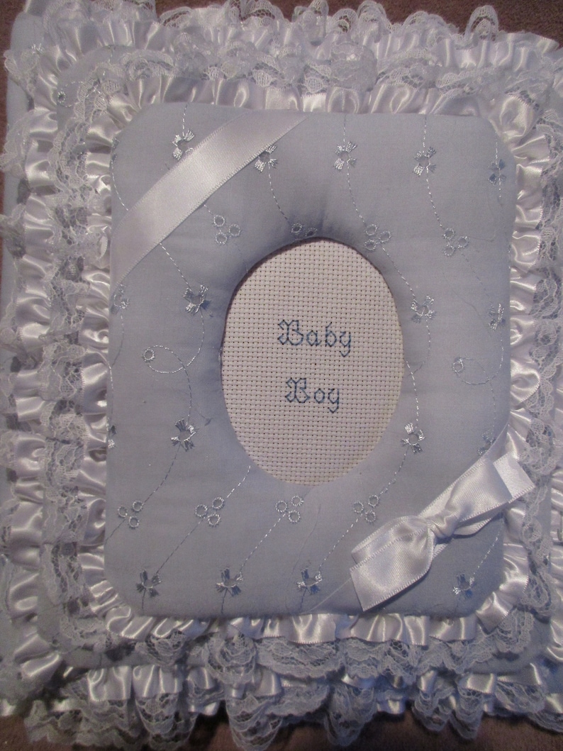 BABY BOY / GIRL Eyelet Custom Personalized Fabric Photo Album | Etsy