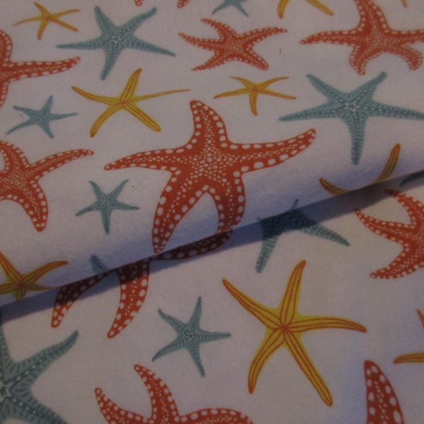 Starfish Fabric - Etsy
