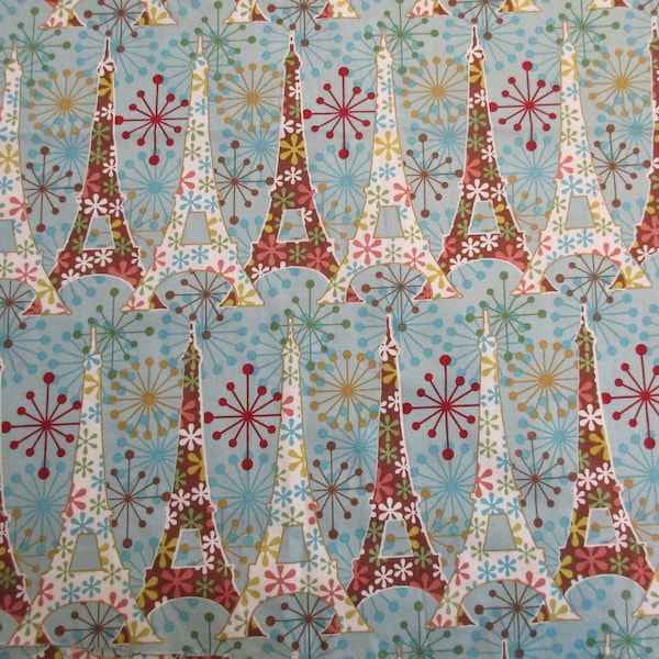 Eiffel Tower Fabric - Etsy