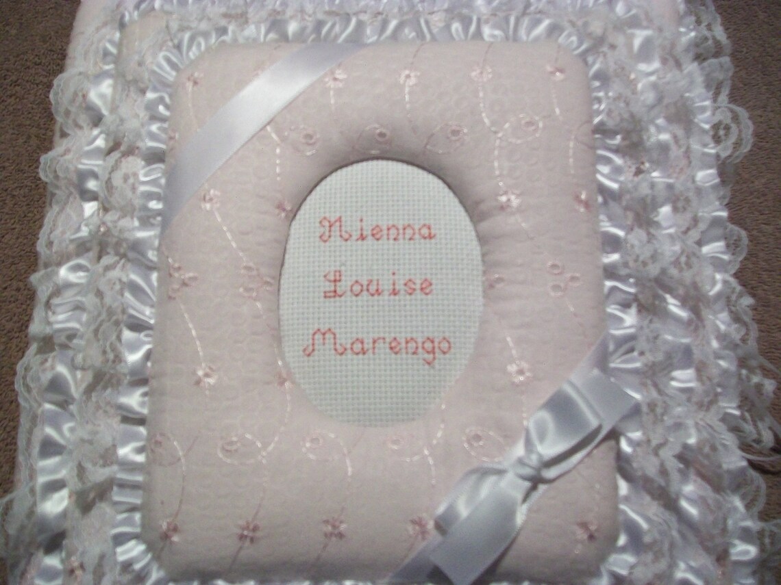 BABY BOY / GIRL Eyelet Custom Personalized Fabric Photo Album | Etsy