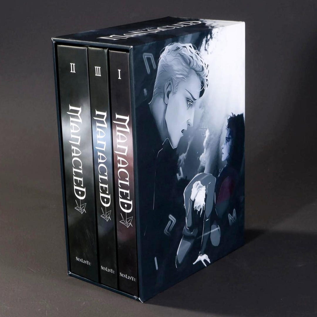 Hardcover Manacled Book, Manacled Book, Complete 3 Volume Set With ...