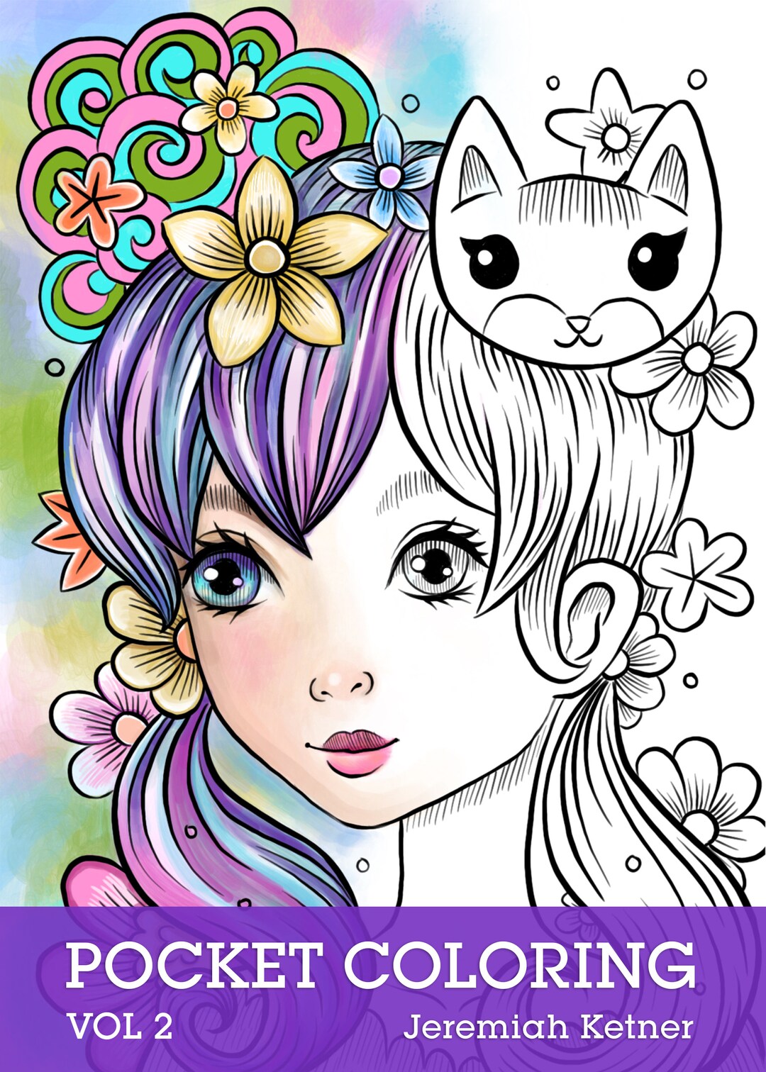 Pocket Coloring Book Vol 2 PDF Download Jeremiah Ketner - Etsy Canada