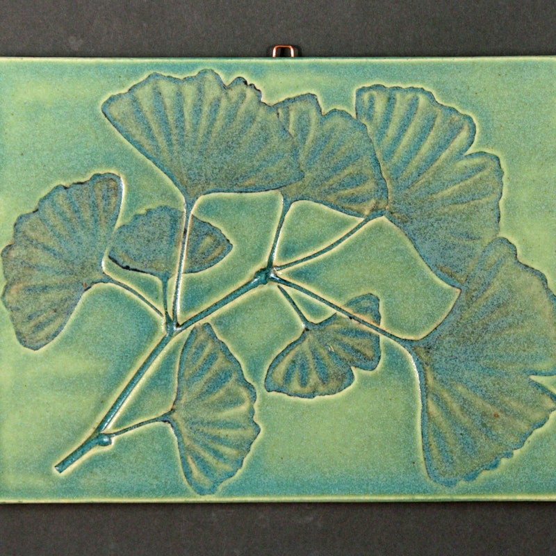 Ginkgo Leaf Tile - Etsy