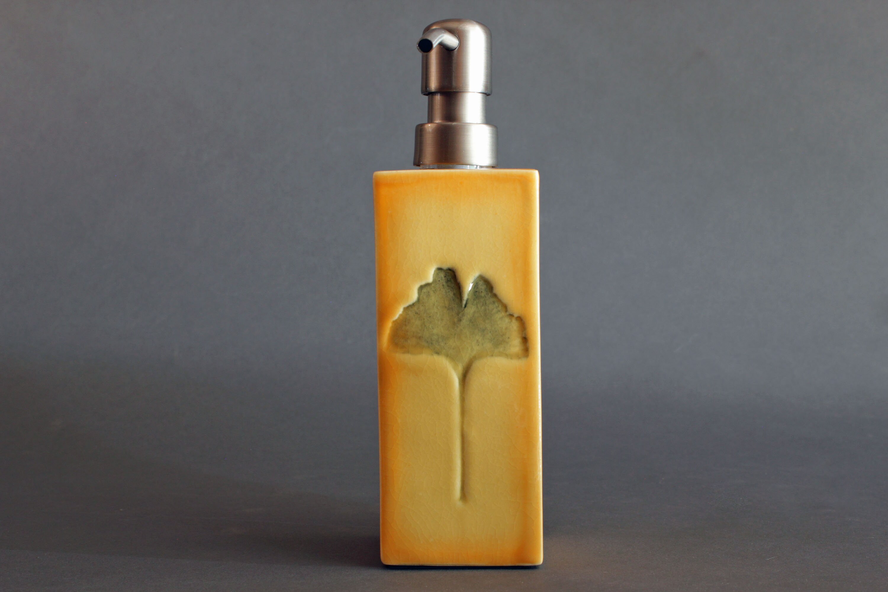 Ginkgo Leaf Soap-lotion Dispenser | Etsy