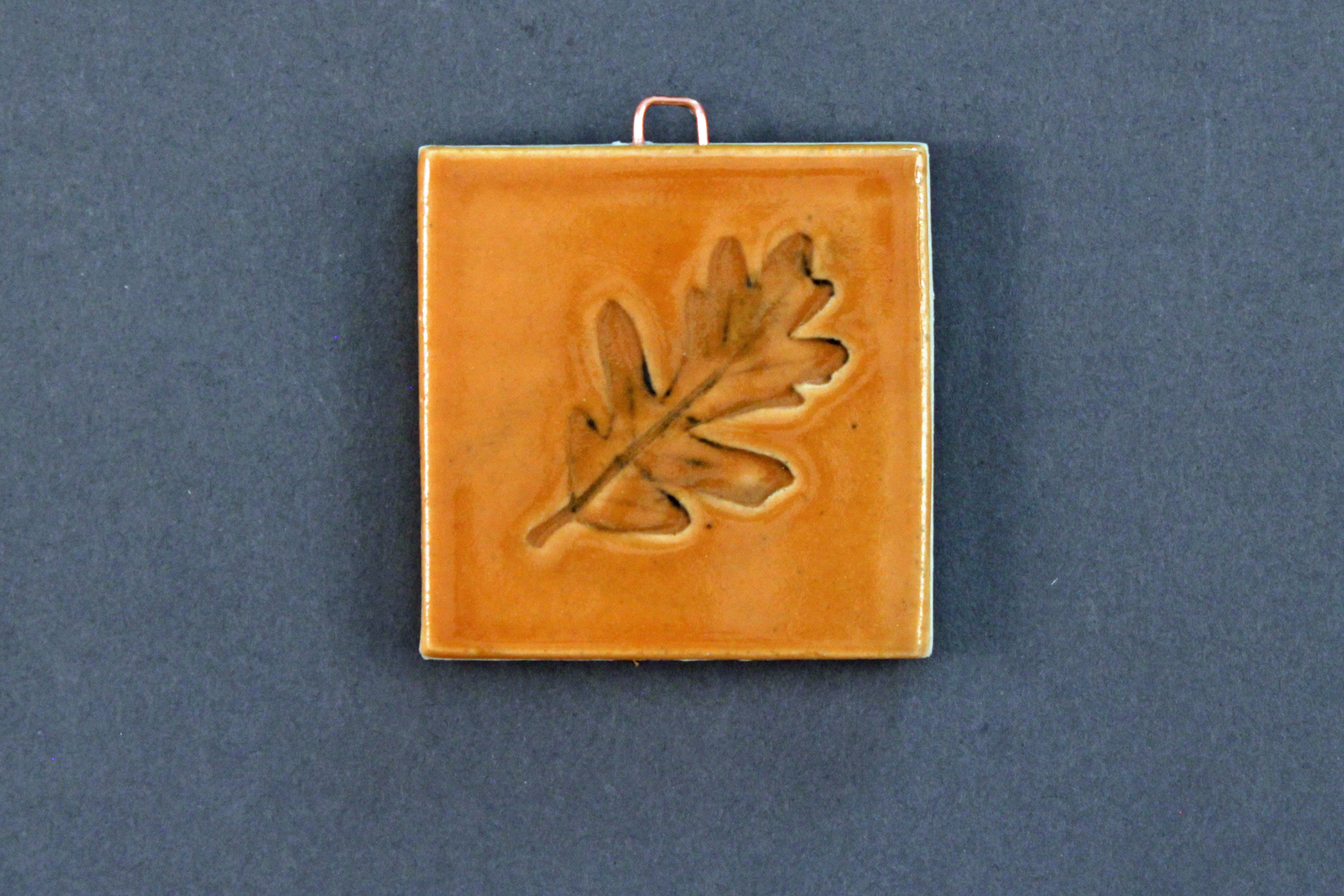 2x2 Hanging Oak Leaf Tile - Etsy