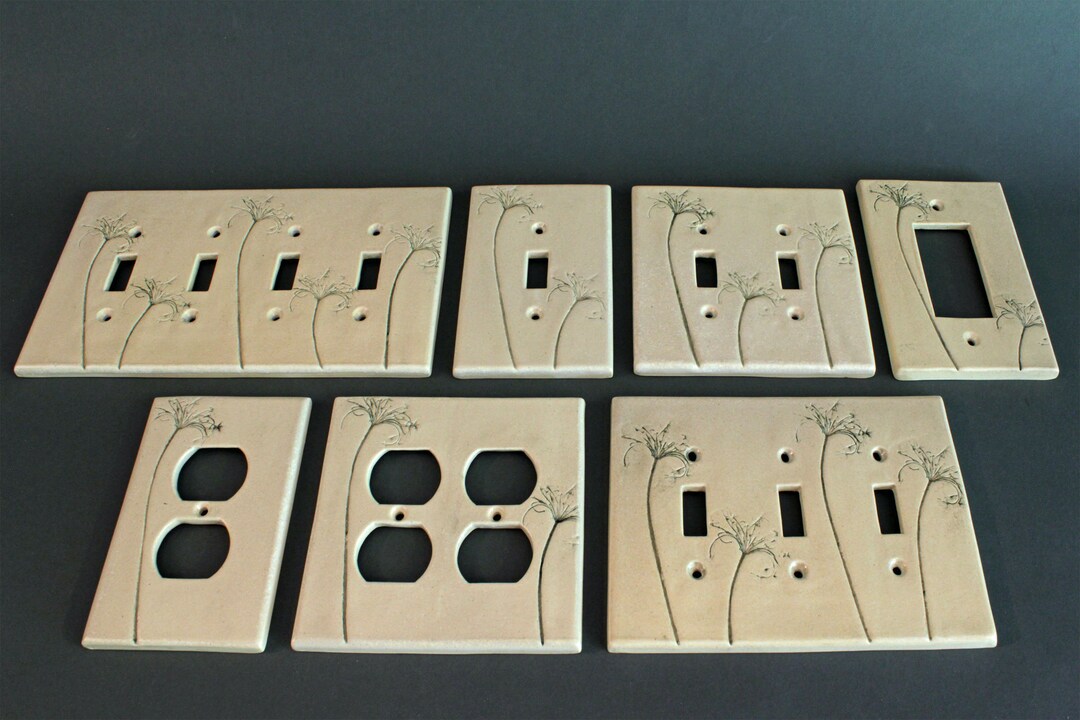 Queen Anne's Lace Ceramic Outlet/switch Covers - Etsy
