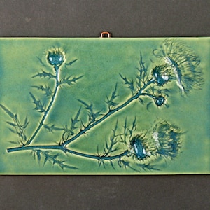 5x8 Thistle Ceramic Tile - Etsy