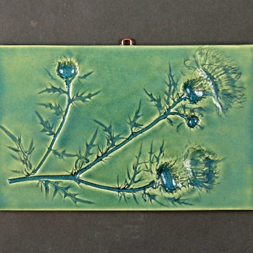 5x8 Thistle Ceramic Tile - Etsy