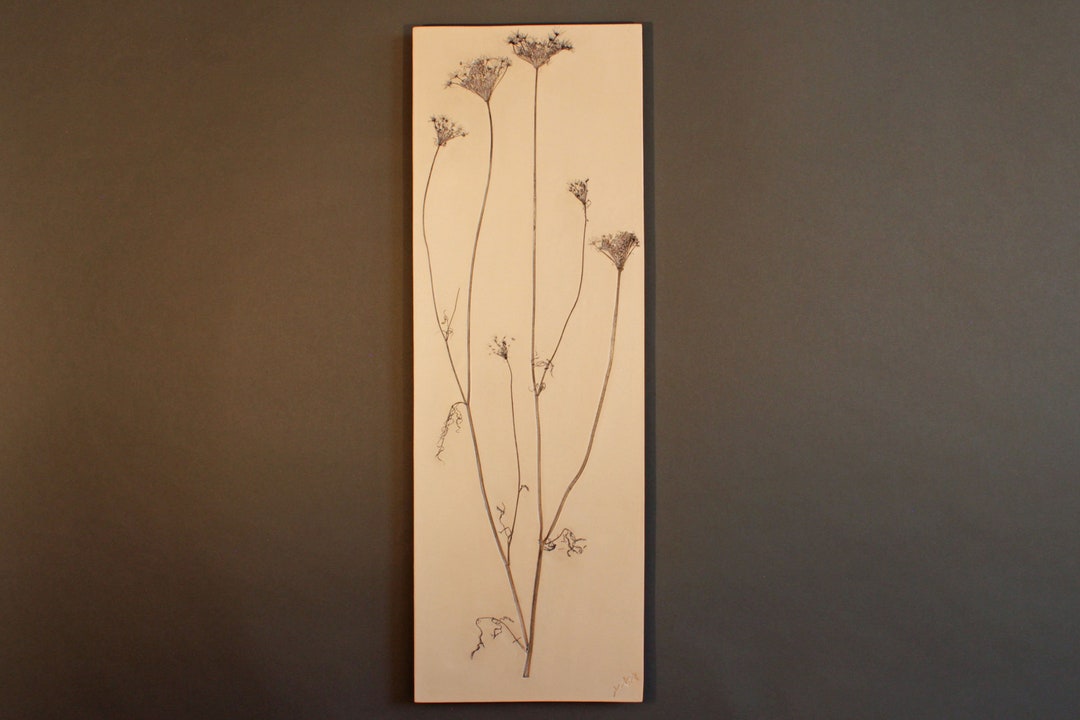 Decorative Queen Anne's Lace Tile - Etsy