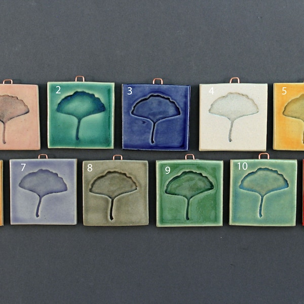 Ginkgo Leaf Tile - Etsy