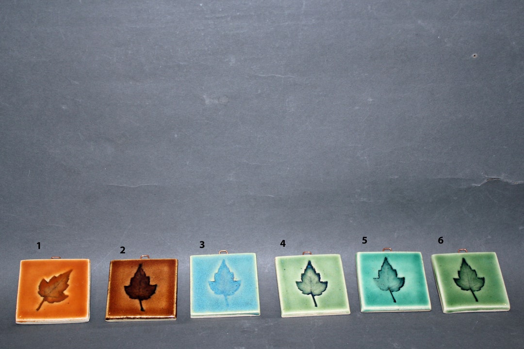 2x2" Maple Leaf Hanging Tile - Etsy
