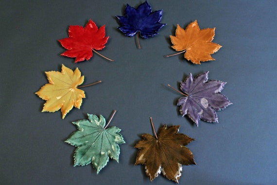 Ceramic Vine Maple-hanging Leaf - Etsy