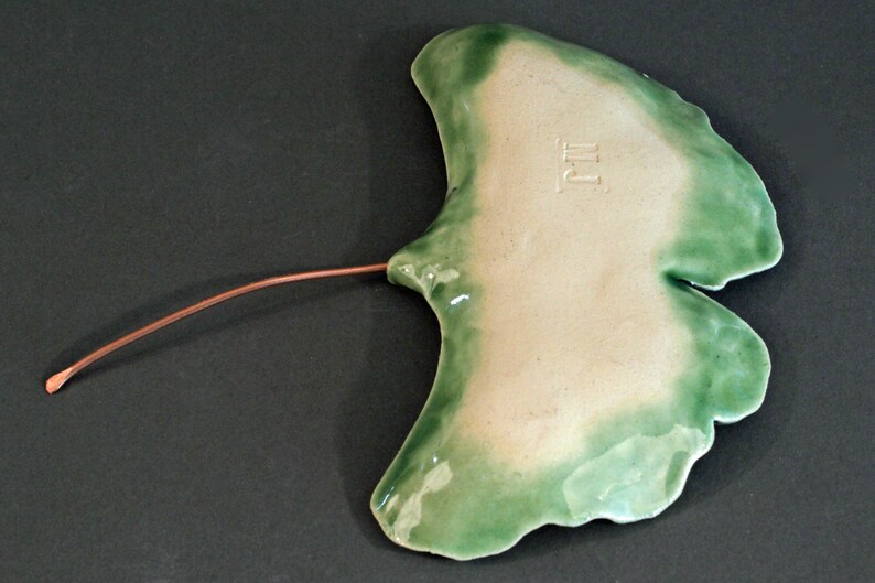 Ceramic Ginkgo Leaf Dish - Etsy