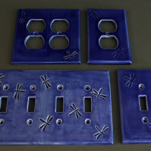 Queen Anne's Lace Ceramic Outlet/switch Covers - Etsy