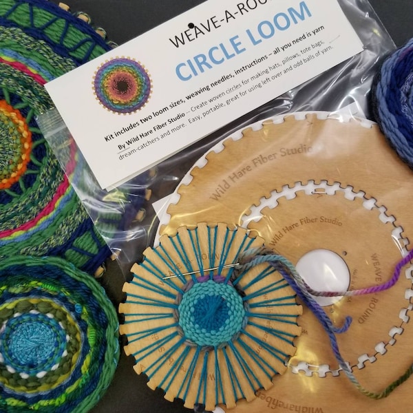 Round Weaving Loom - Etsy