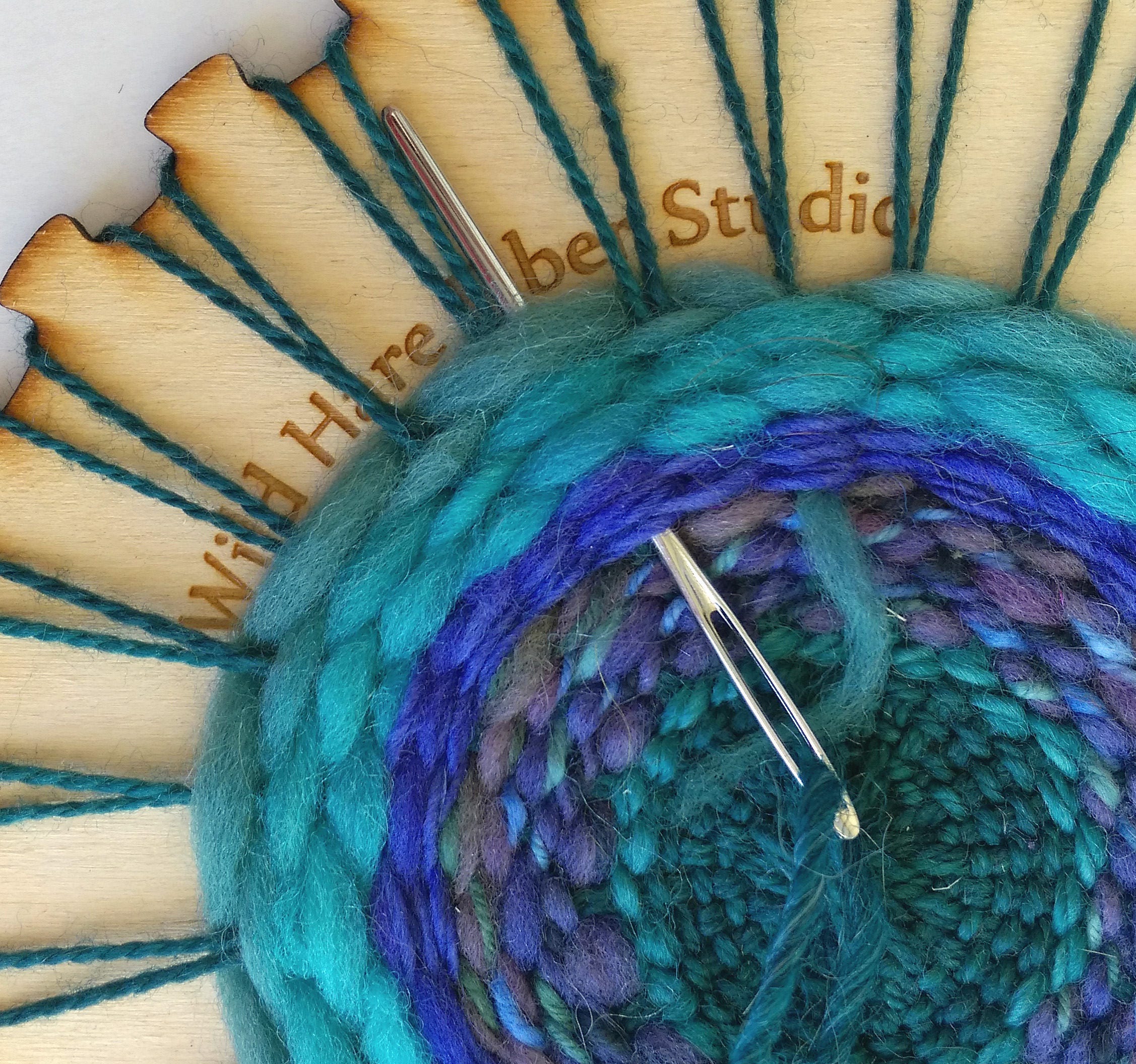 Circle Weaving SMALL LOOM Weave-a-round DIY for Woven Hat and Circular ...