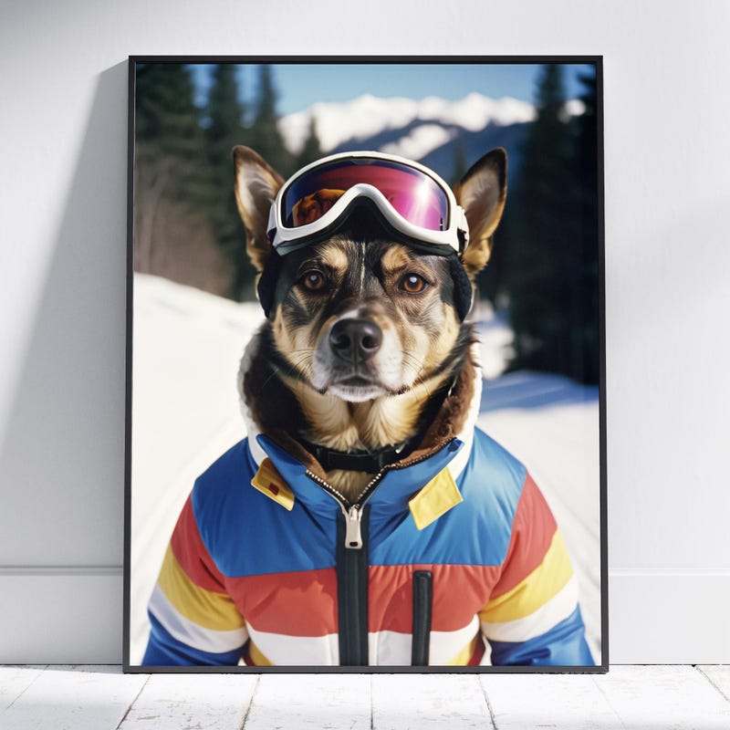 Dog Ski Mask - Etsy