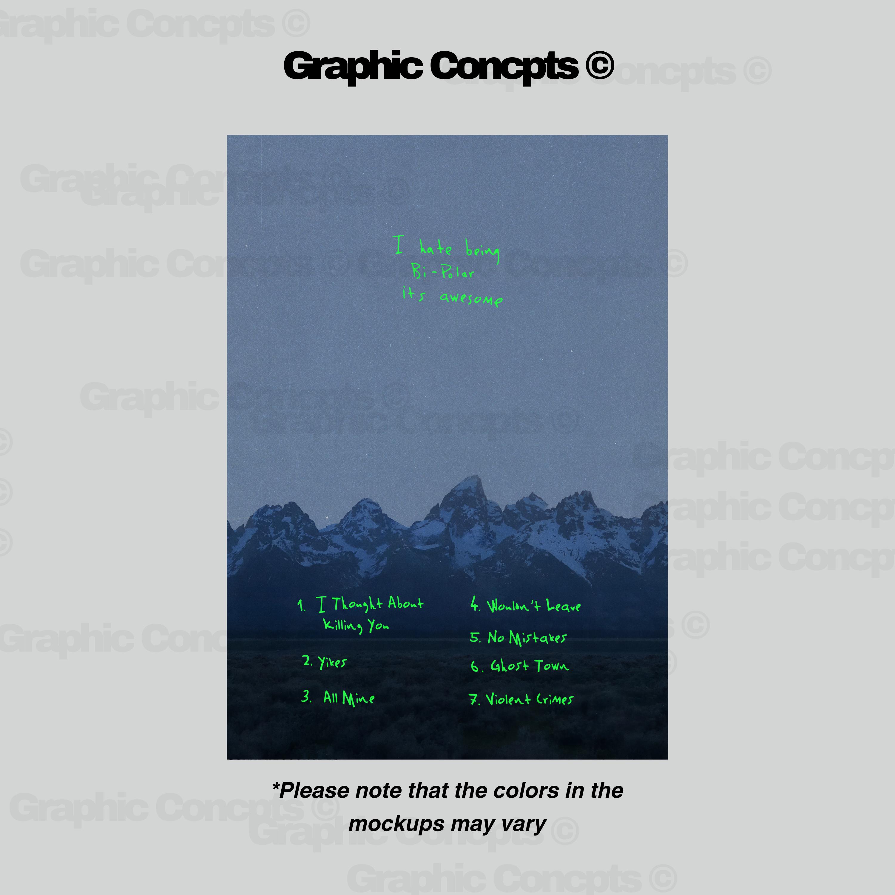 Kanye West Ye Album Poster - Etsy