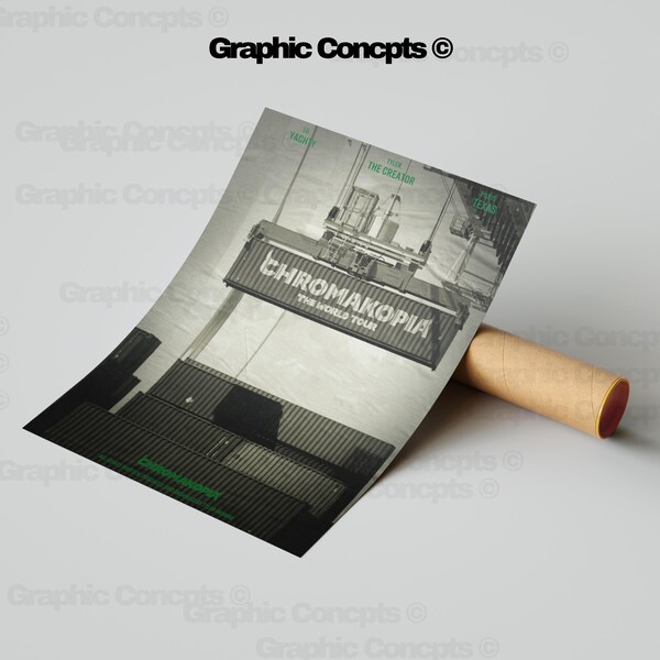 Chromakopia Poster - Etsy