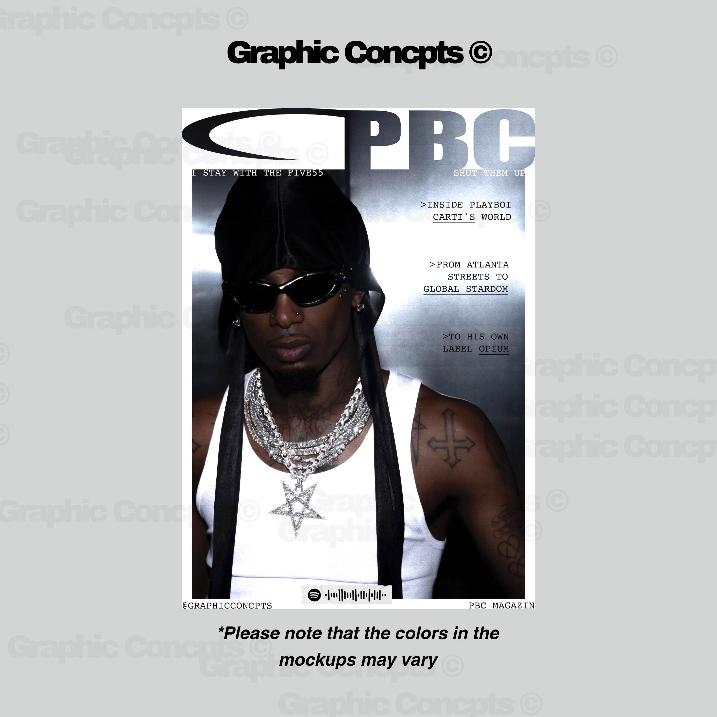 Playboi Carti Opium Magazine Poster - Etsy