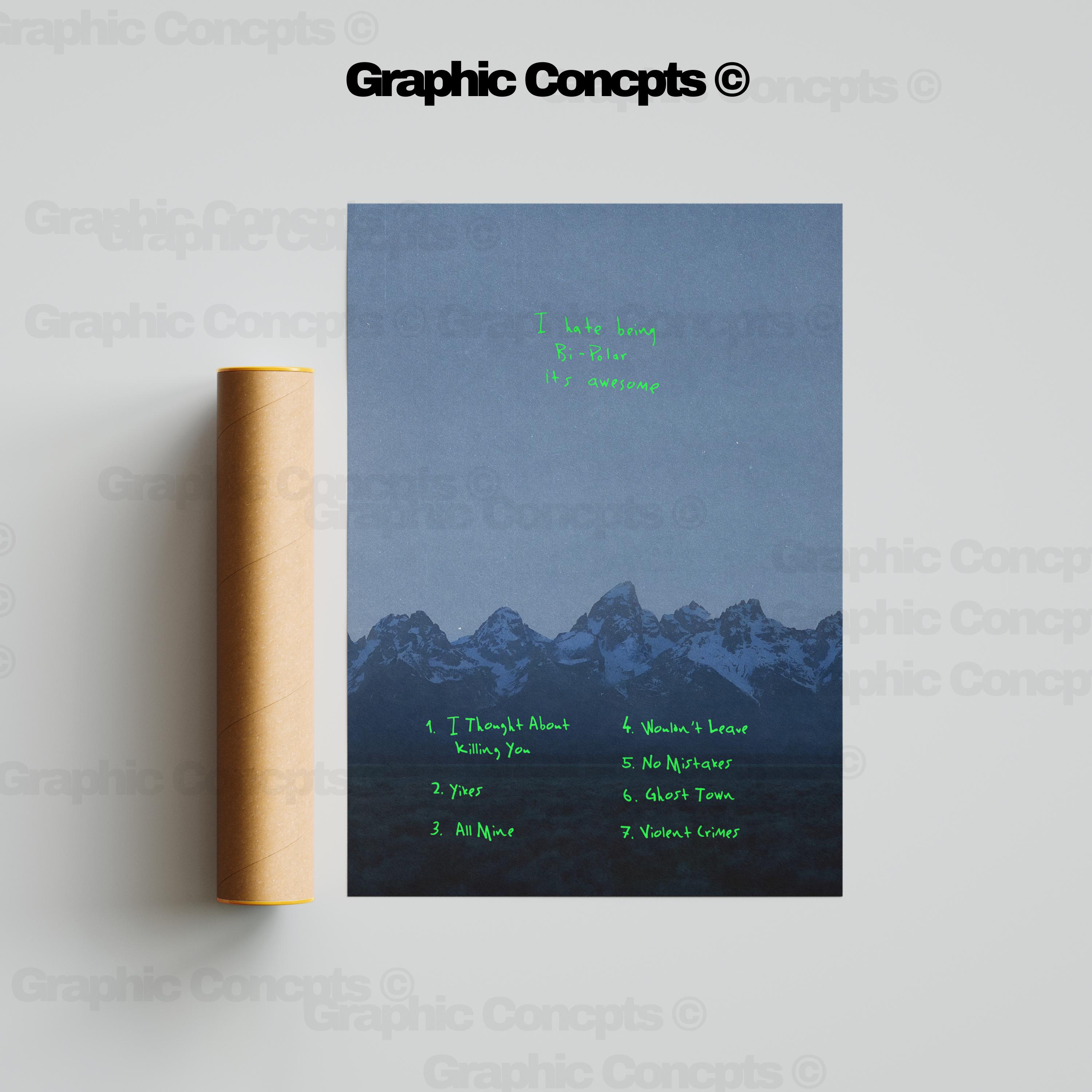 Kanye West Ye Album Poster - Etsy