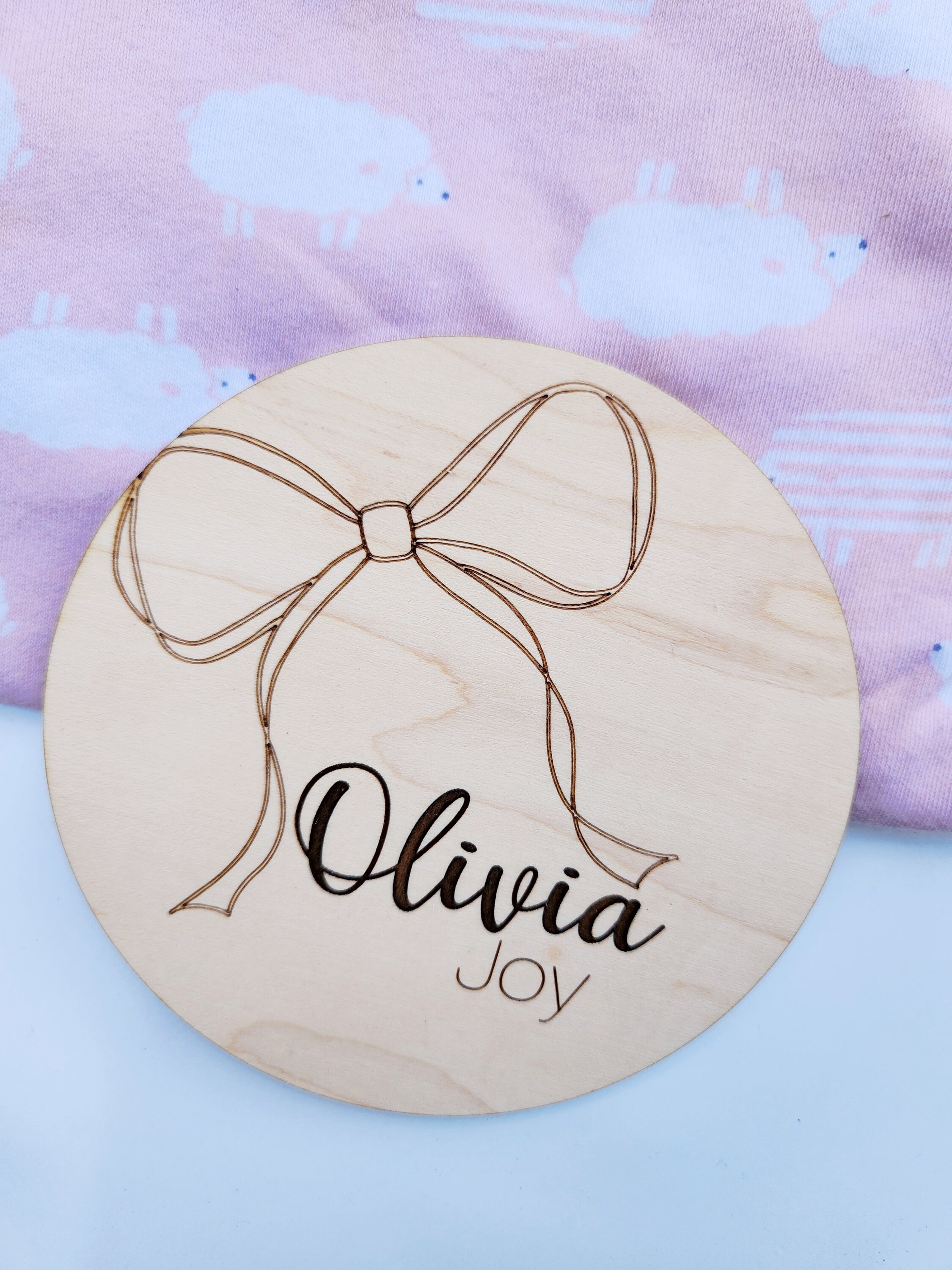 Engraved Baby Name Sign / Wooden Name Sign / Baby Name Plaque / Name ...