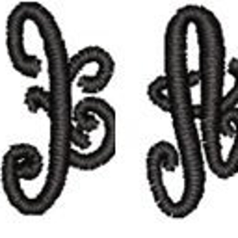 Curlz Monogram Font - Etsy