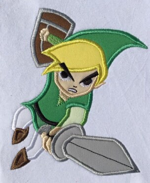 Zelda Digital Embroidery File - Etsy