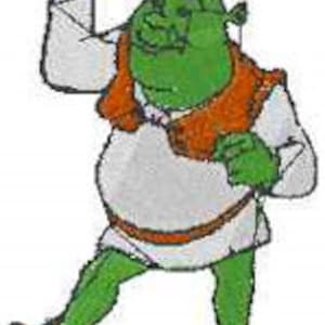 Shrek Digital Embroidery File - Etsy