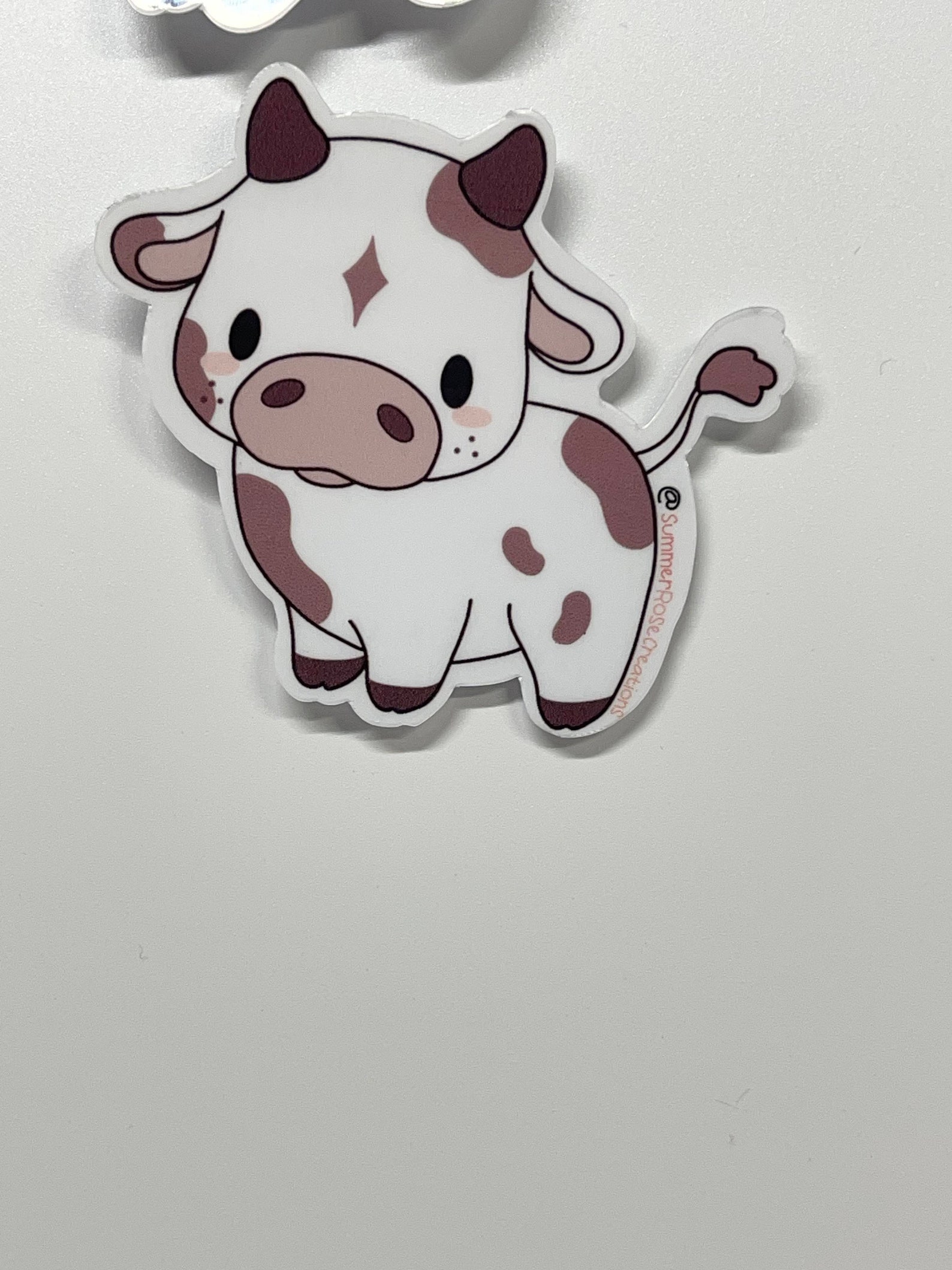 Cute Cow Stickers, Star Sun and Moon Stickers, Vinyl Waterproof Sticker ...