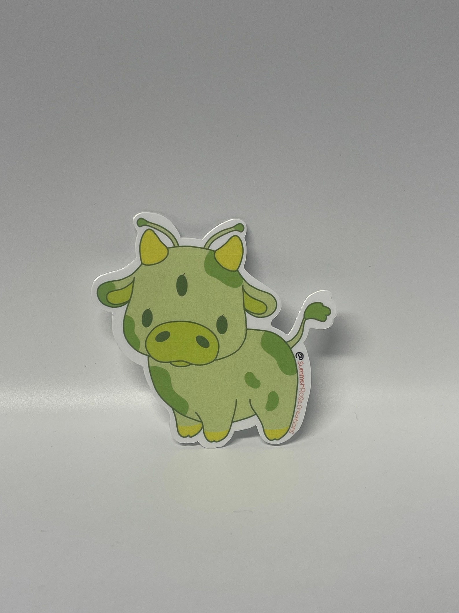 Cute Cow Stickers, Star Sun and Moon Stickers, Vinyl Waterproof Sticker ...