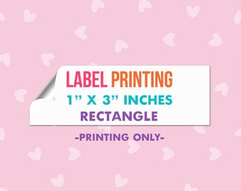 Crack and Peel Labels - Etsy