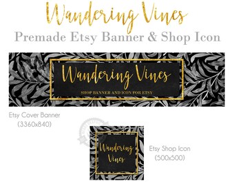 Jewelry Shop Banner | Etsy