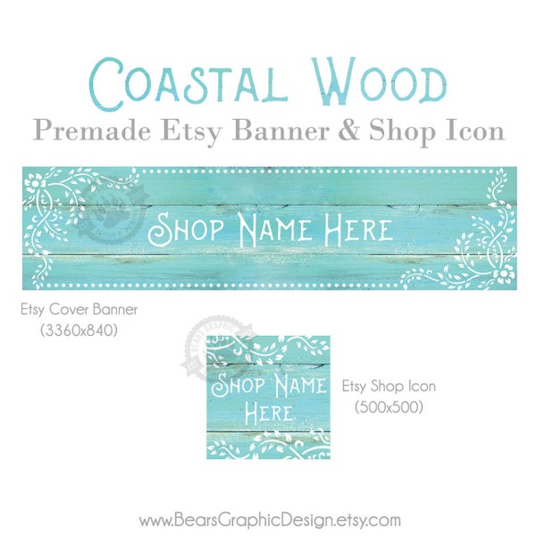 Shabby Chic Banner - Etsy