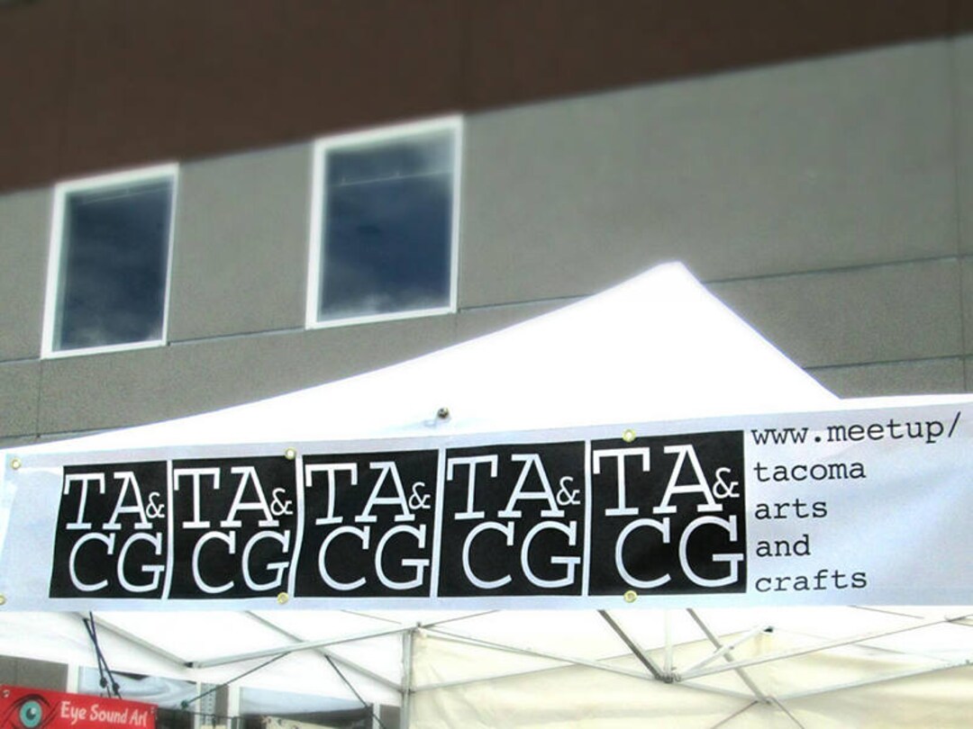 1x6 Foot Vinyl Banner for Craft Show Fair Trade Show Special - Etsy