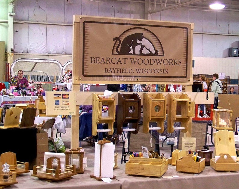 2x9 Foot Vinyl Banner for Your Craft Show Booth | Etsy