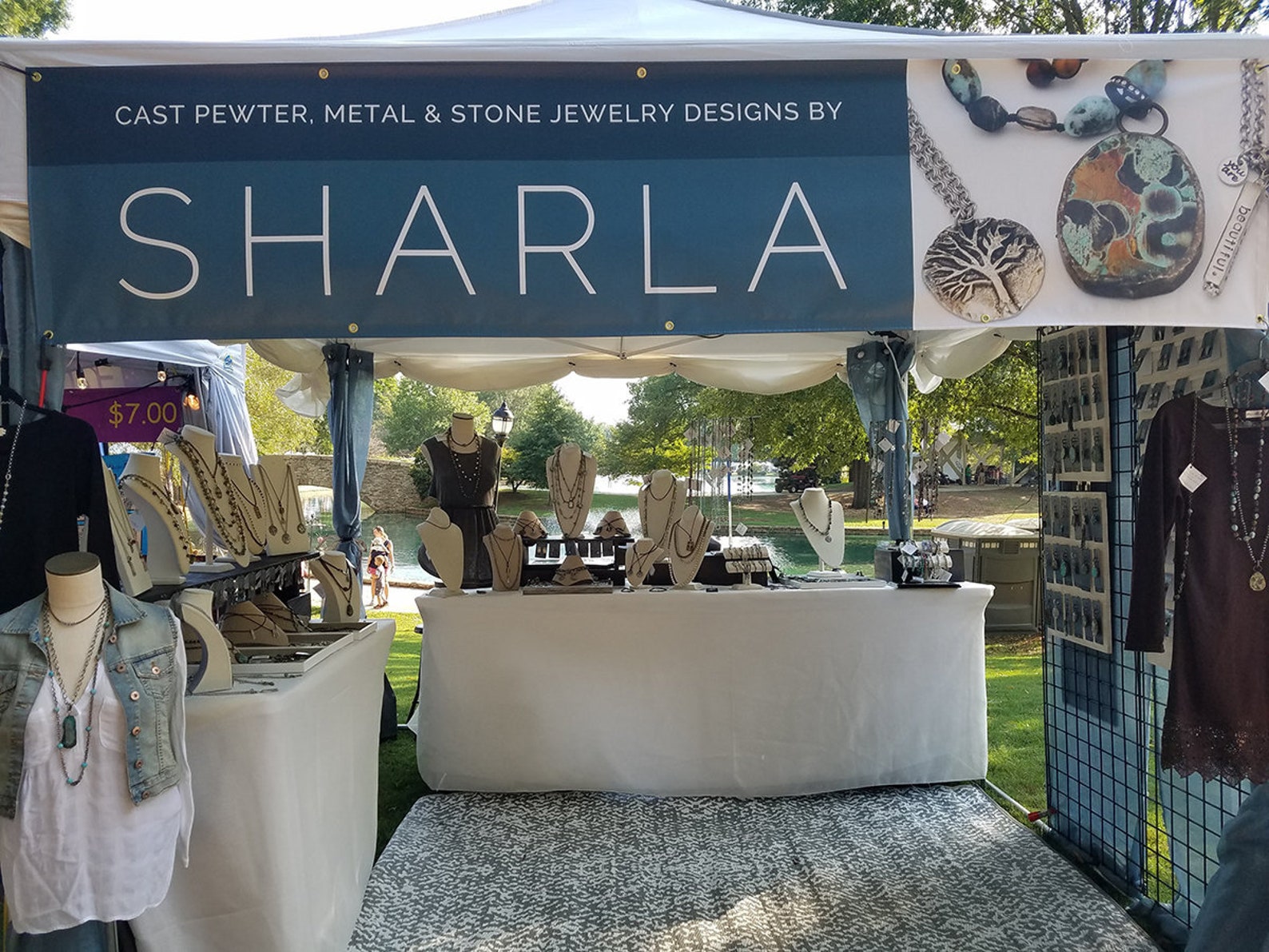 2x9 Foot Vinyl Banner for Your Craft Show Booth | Etsy