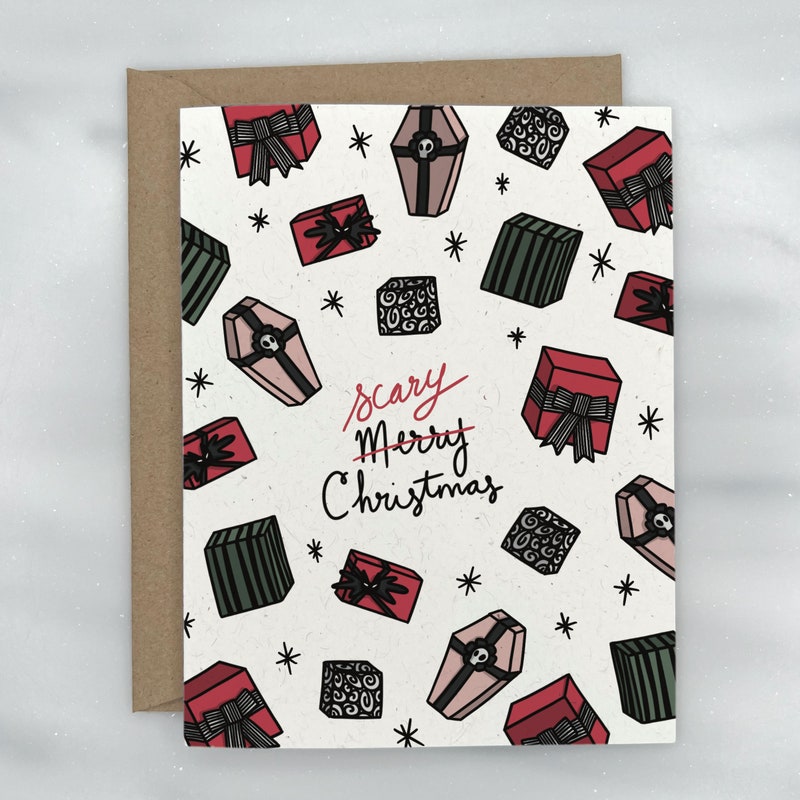 Scary Christmas Greeting - Etsy