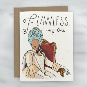Flawless, My Dear Greeting Card - for Birthday, Congratulations ...