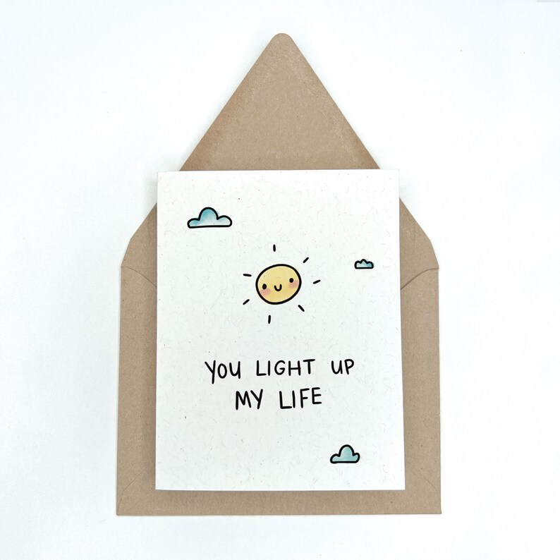 You Light up My Life - Love & Friendship Greeting Card | Premium ...