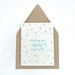 Sparkly Diamond Rings Engagement Card - Bridal Shower Card - Wedding ...