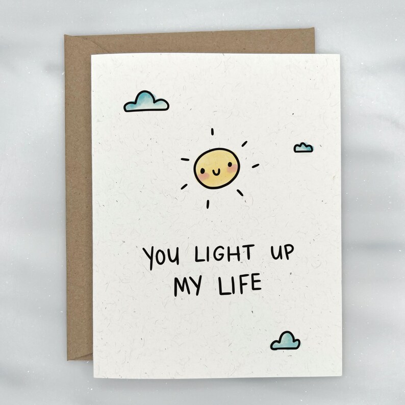 You Light up My Life - Love & Friendship Greeting Card | Premium ...
