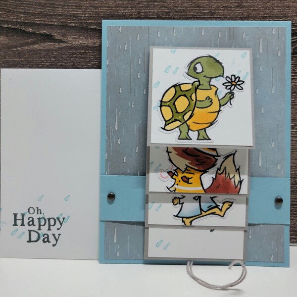 Waterfall Card - Etsy