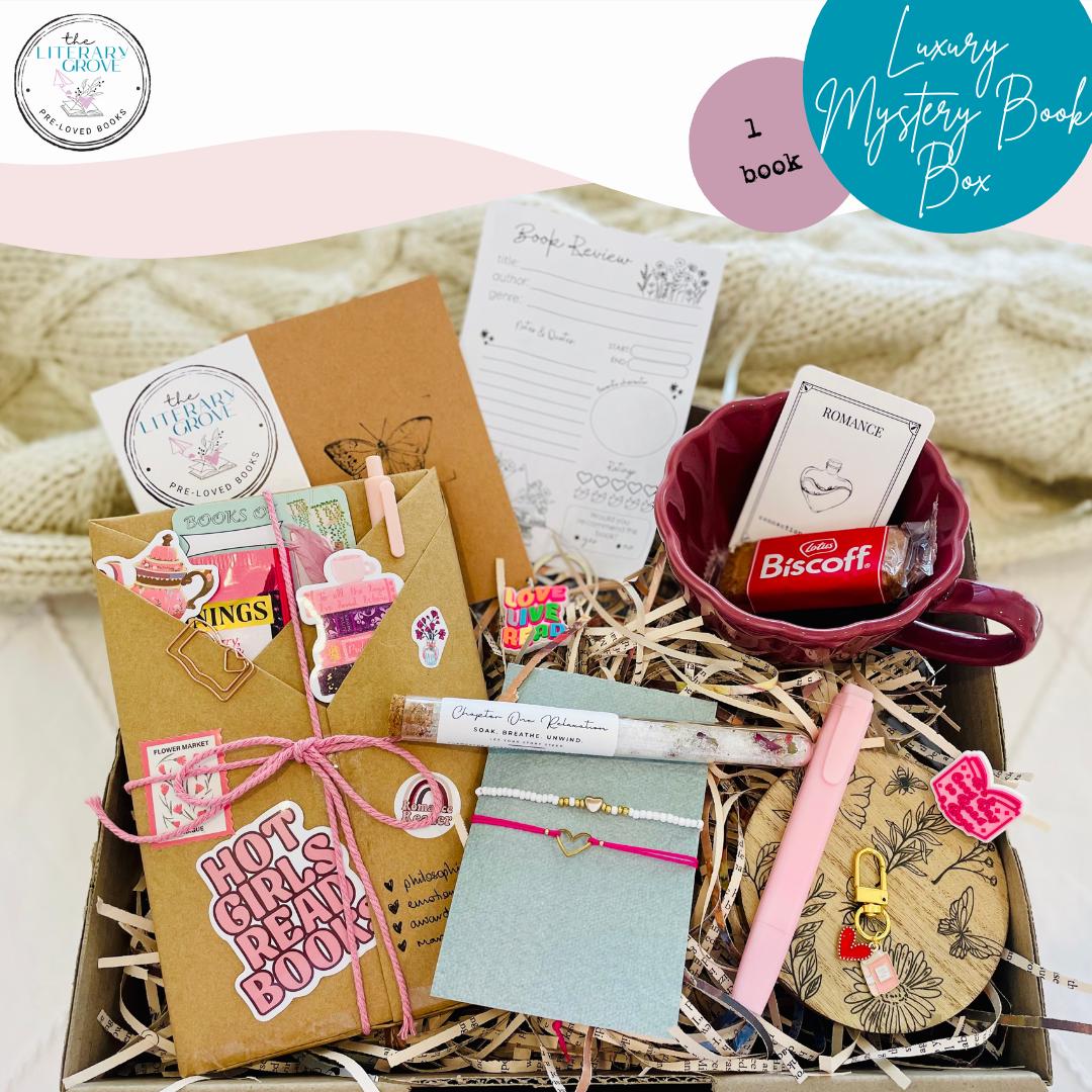 Luxury Mystery Book Box – Blind Date With a Book + Tea, Teacup ...