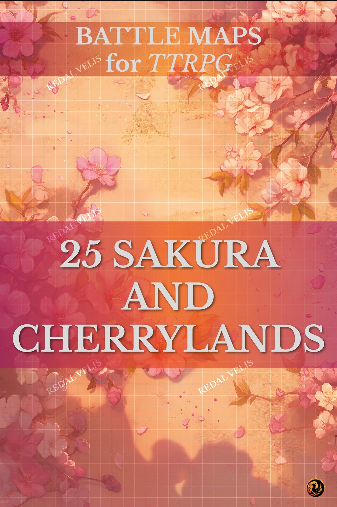 Sakura and Cherrylands (x25) - Battle Maps for TTRPG - Etsy