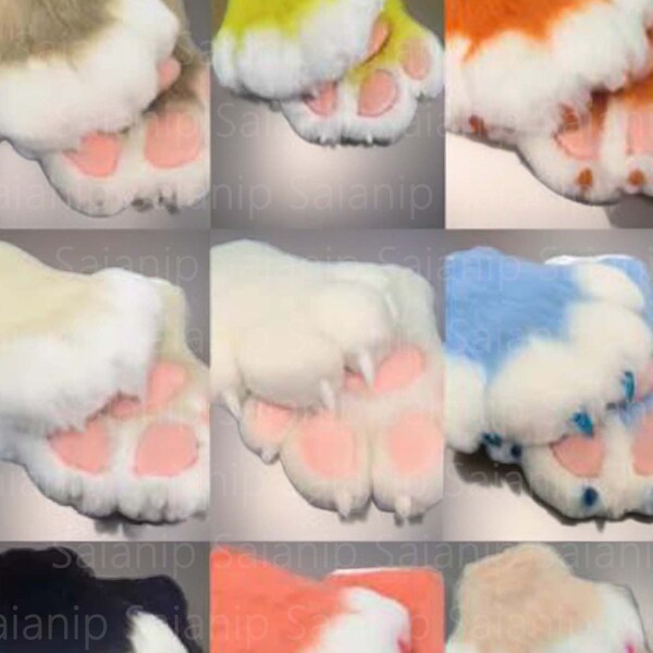 Cat Paws Pattern Fursuit - Etsy