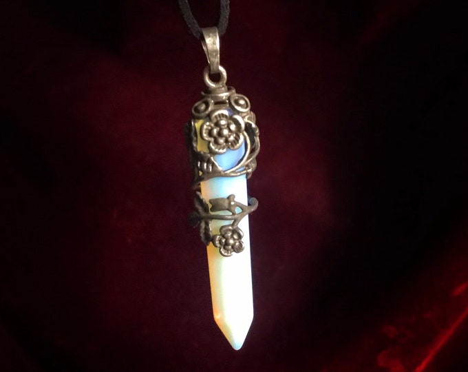 Witch Jewelry, Crystal Jewelry, Moonstone Crystal, Opalite Crystal ...